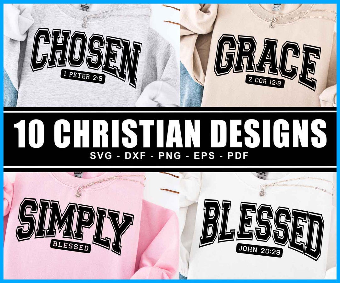 Christian Svg Bundle, Easter Svg, Jesus Svg, Faith Svg, Religious Svg ...