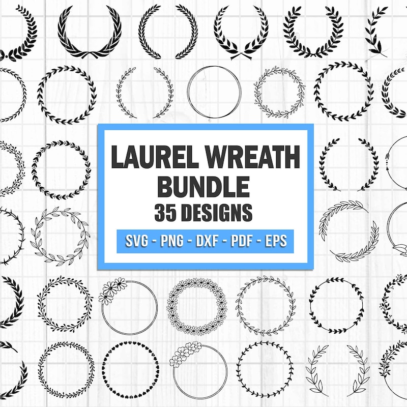 Wreath svg - Etsy