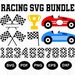 Racing Svg Bundle, Retro Race Car Svg, Race Car Svg, Race Car Clipart ...