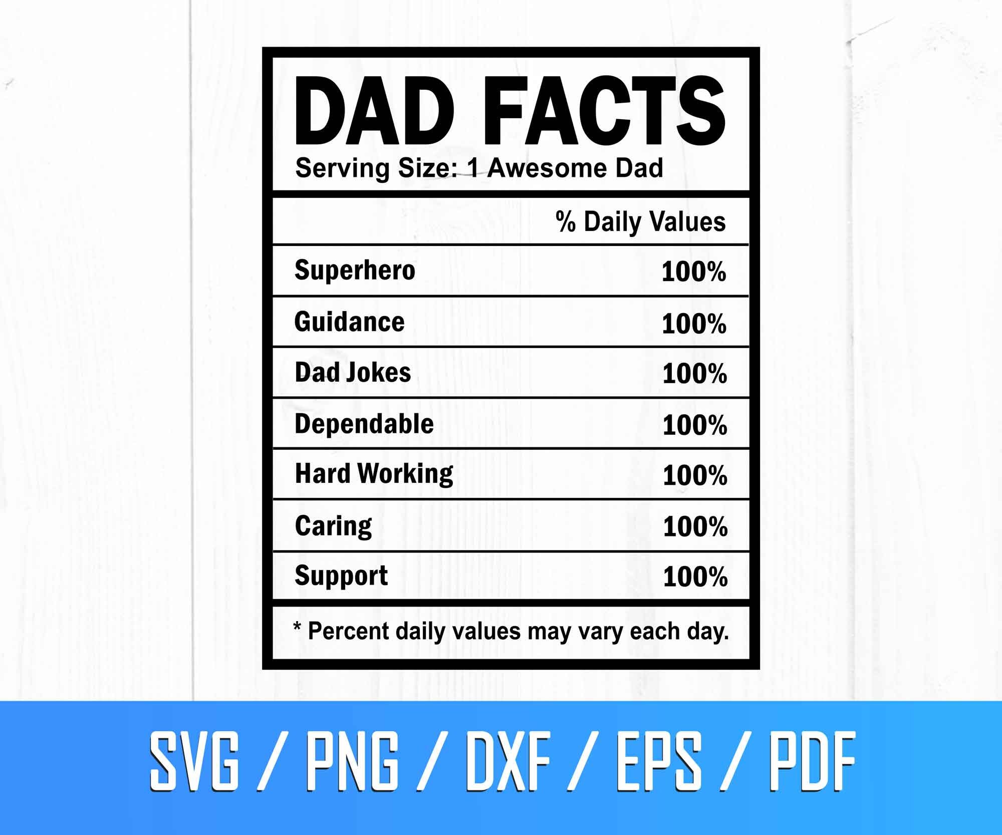 Fathers Day Svg Best Dad Funny Dad Svg Daddy Svg Happy | Etsy