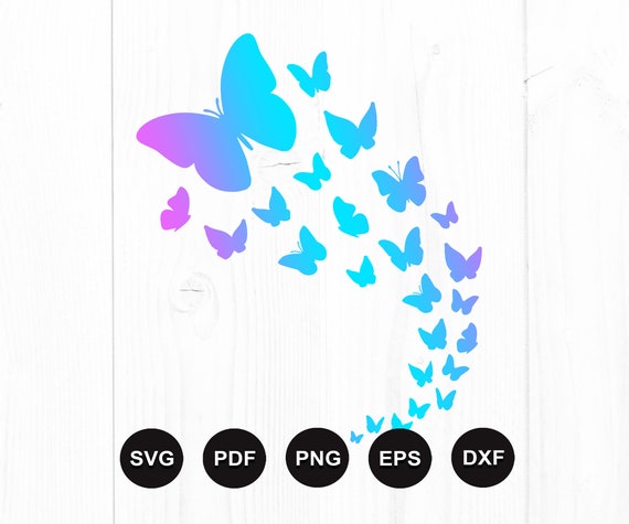 Butterfly SVG Butterfly SVG File Butterfly Cluster SVG - Etsy Canada