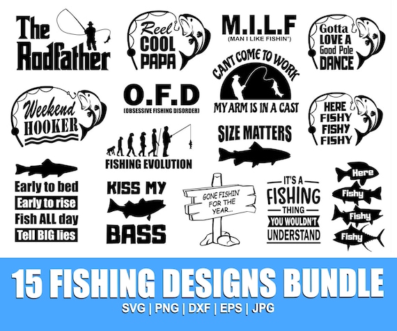 Fishing Svg Fishing Svg Bundle Fishing Svg for Cricut - Etsy