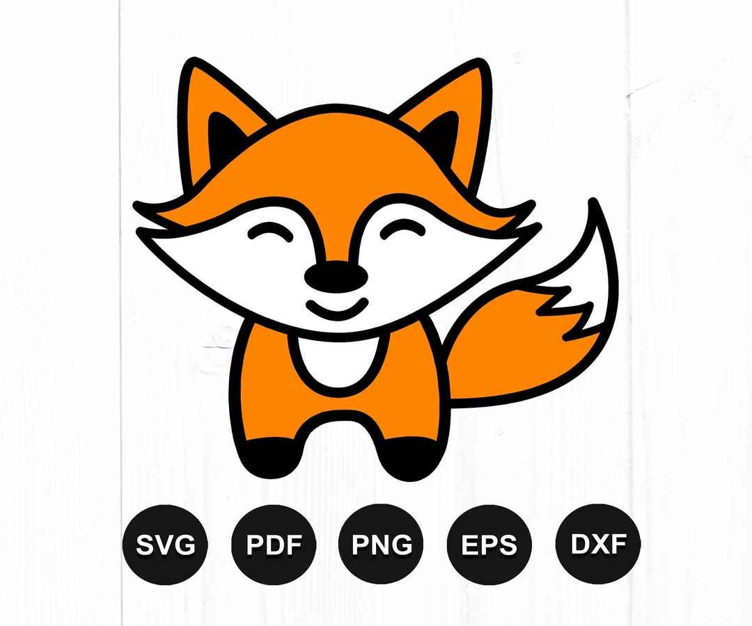 Renard Svg, mignon renard Svg, bébé renard Svg, renard Svg Cricut ...