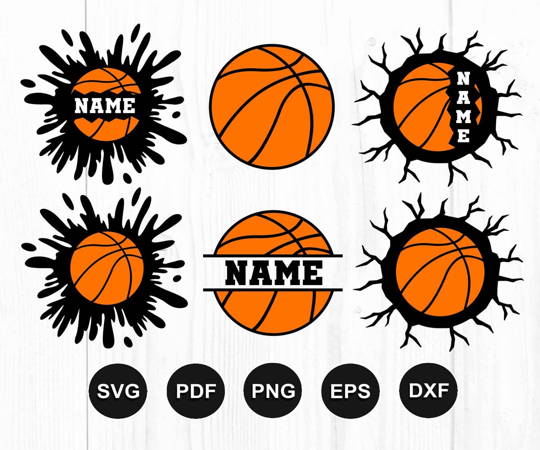 Basketball Svg Bundle, Basketball Monogram Svg, Basketball Designs ...