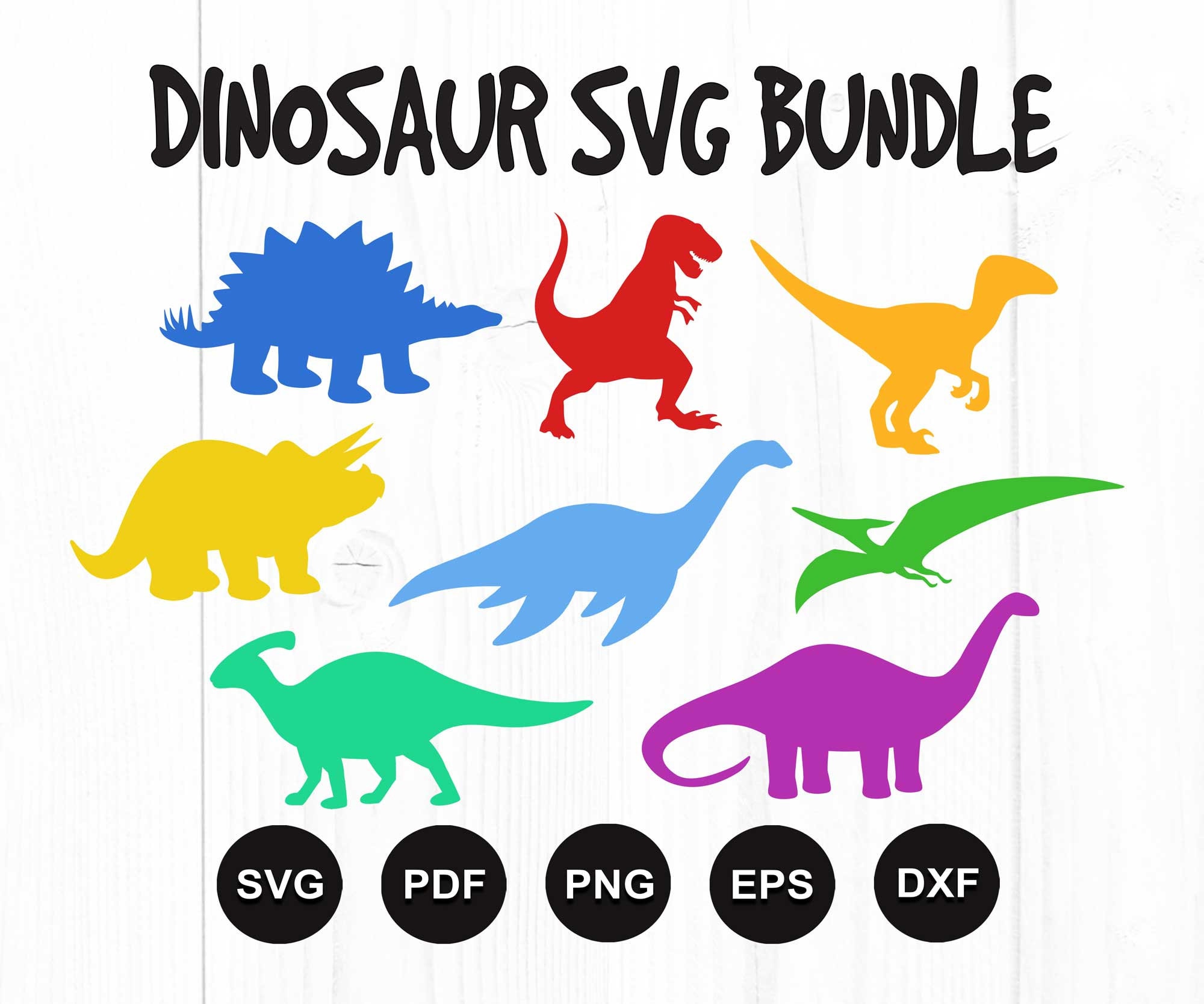 Dinosaurio SVG, paquete SVG de dinosaurio, archivos Svg de dinosaurio ...
