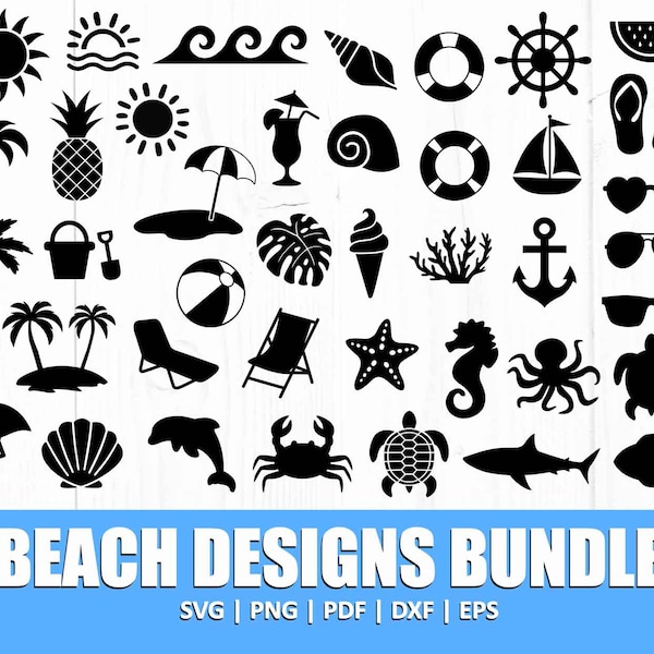 Beach svg - Etsy