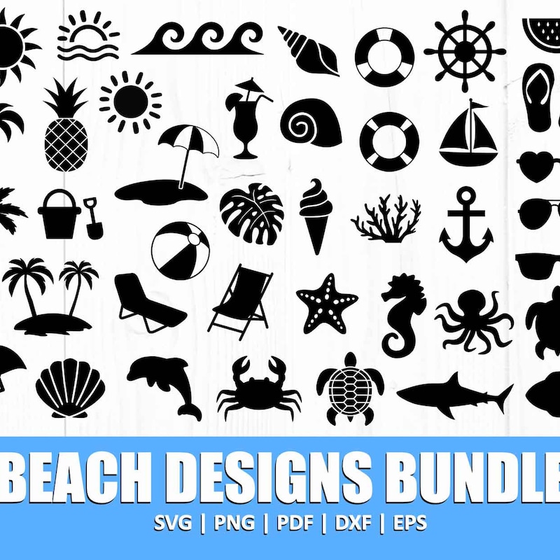 Beach Svg - Etsy
