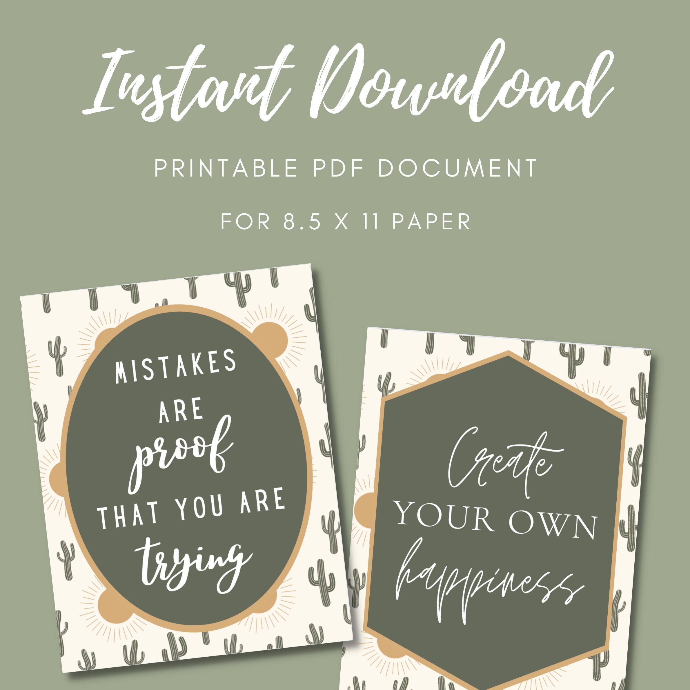 Printable Classroom Posters: 10-PACK Printable Classroom Poster for ...