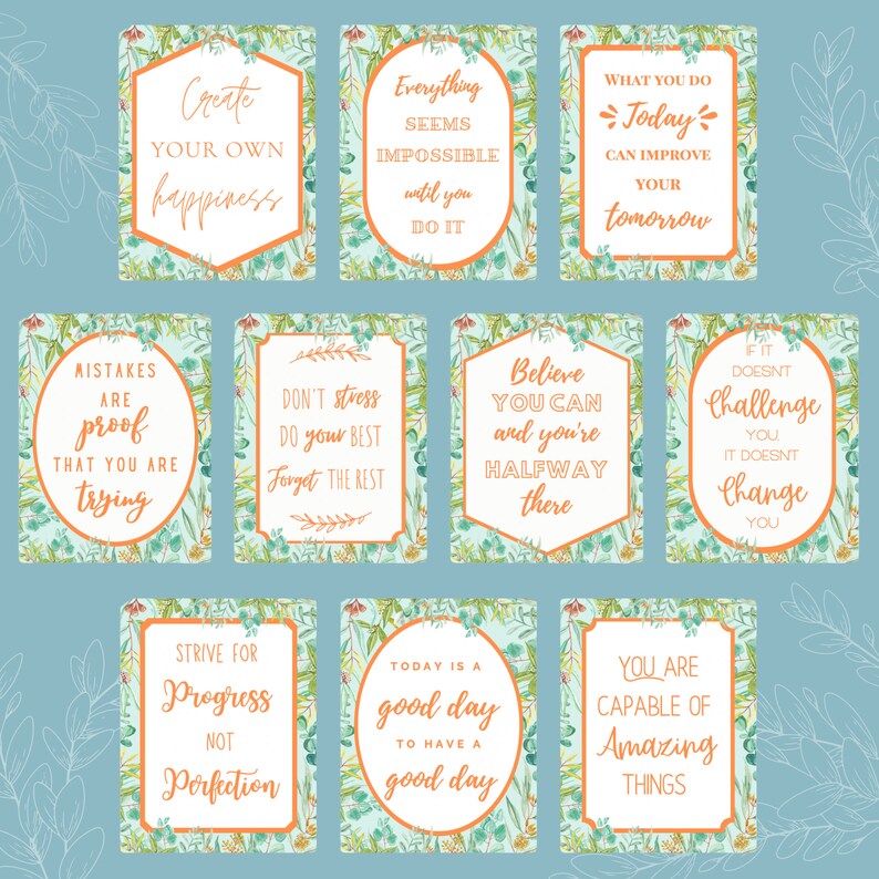 Printable Classroom Posters: 10-PACK Printable Classroom Poster for ...