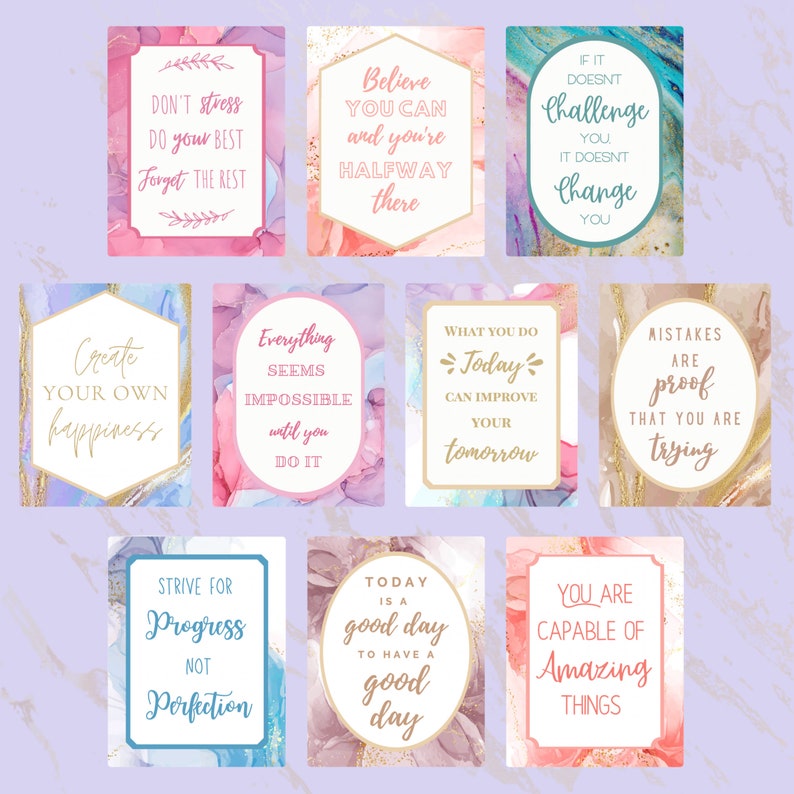 Printable Classroom Posters: 10-PACK Printable Classroom - Etsy