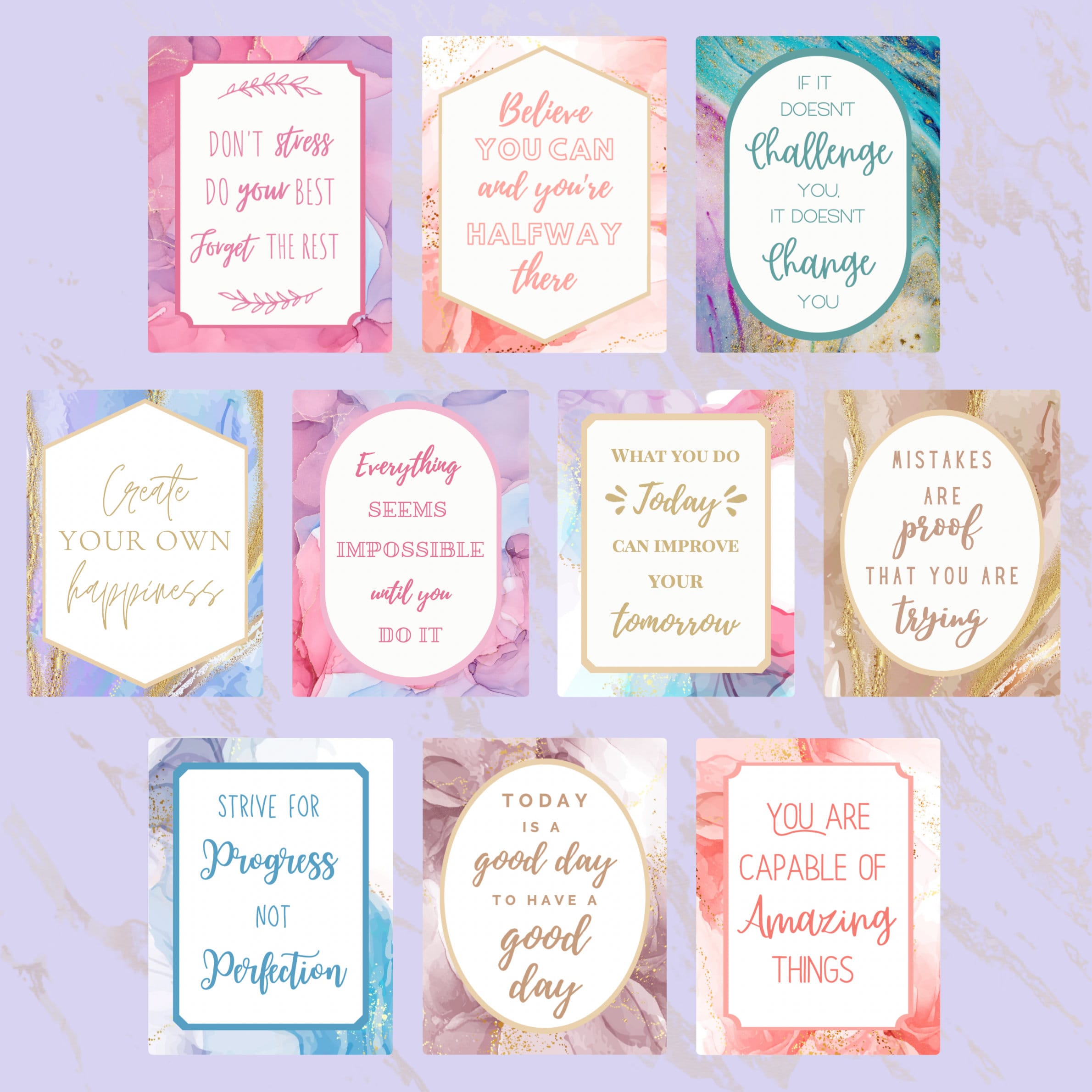 Printable Classroom Posters: 10-PACK Printable Classroom - Etsy