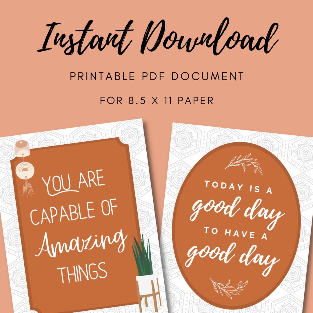 Printable Classroom Posters: 10-PACK Printable Poster for Teachers ...