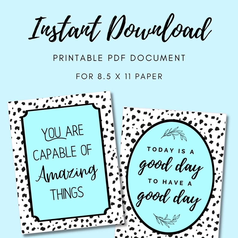 Printable Classroom Posters: 10-PACK Printable Classroom - Etsy