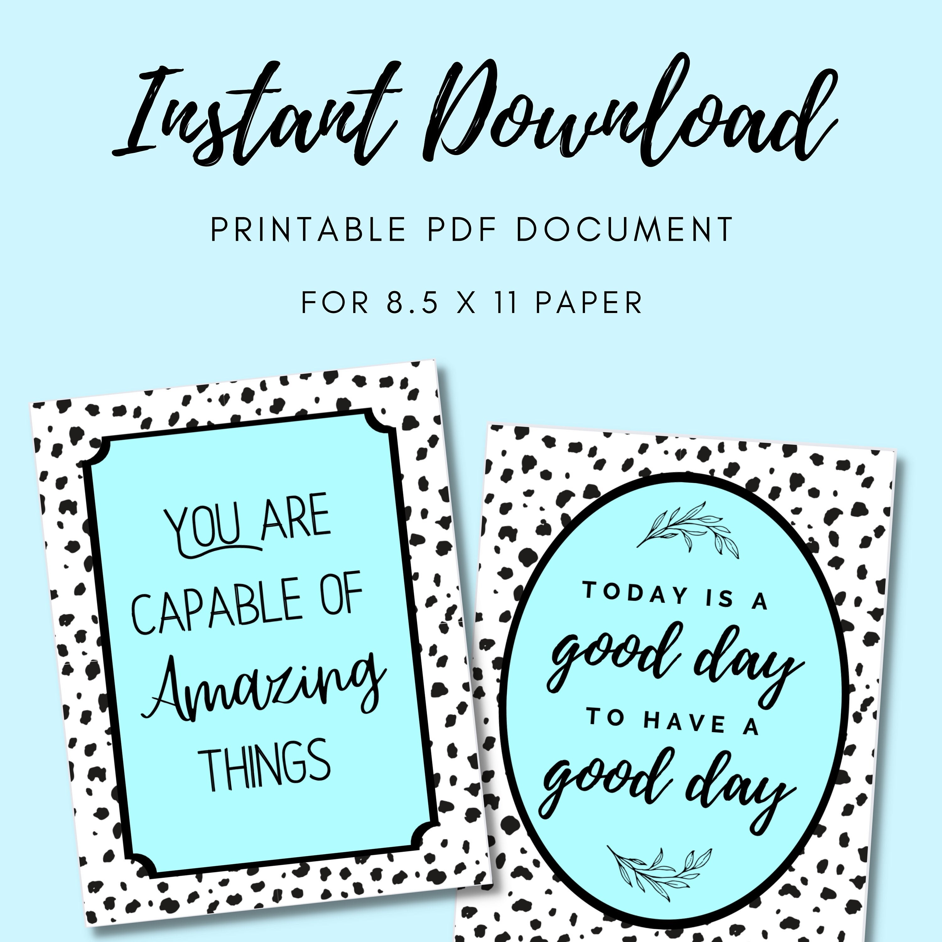 Printable Classroom Posters: 10-PACK Printable Classroom - Etsy