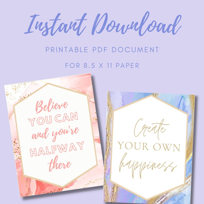 Printable Classroom Posters: 10-PACK Printable Classroom - Etsy