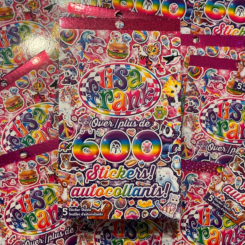 Lisa Frank Stickers - Etsy