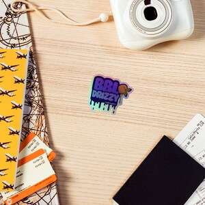 Holographic BBL Drizzy | Drake Diss Decal | Water Proof Laptop - Etsy