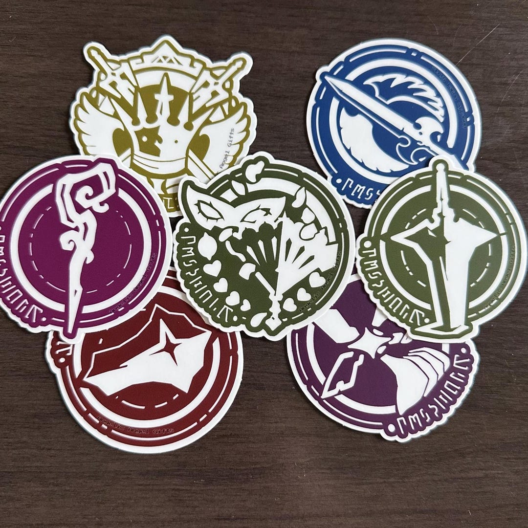 Metaphor Archetype Sticker 7 Pack | Refantazio Inspired Décor | Gifts ...