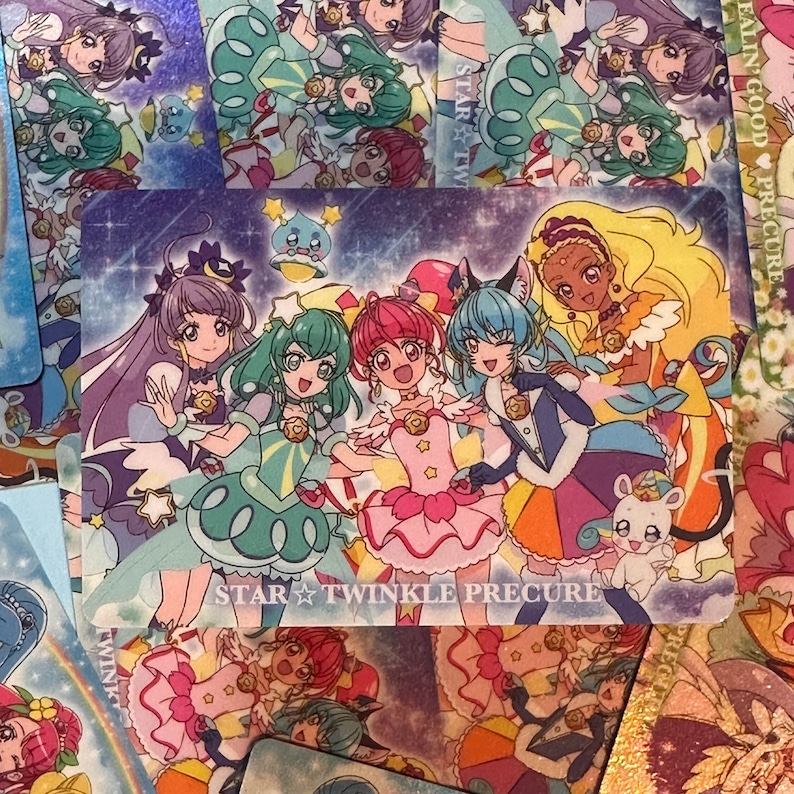 Precure Pretty Cure Collectible 20 Cards Set Anime Kawaii Foil Details ...