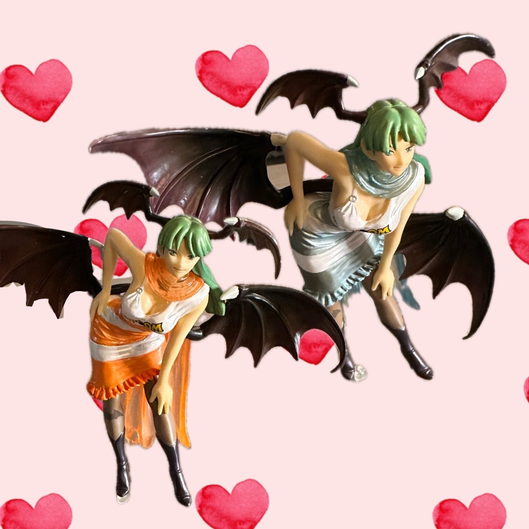 Capcom Companion Character Morrigan Blue and Orange Set Mini Figure - Etsy