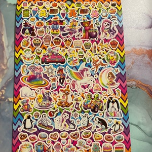 Lisa Frank 600 Sticker Pack 90s Retro Vintage Y2K Kawaii Cute Gift ...