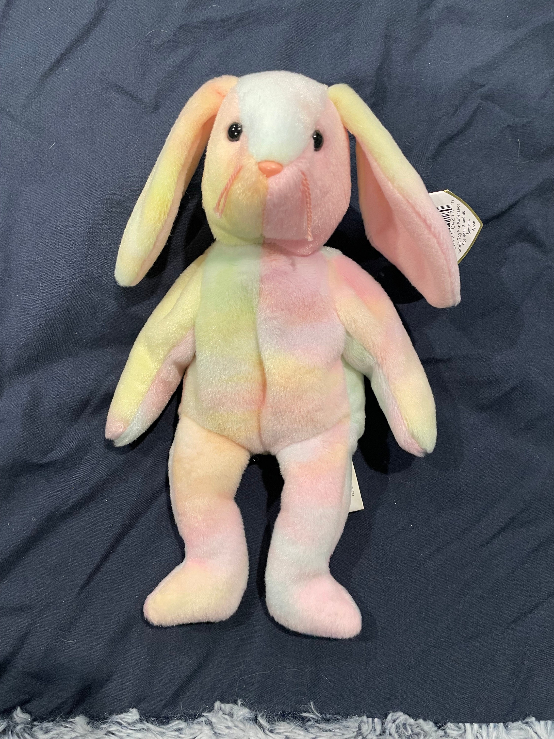 Rare Retired TY Beanie Baby Hippie 90s Vintage Babies Plush Stuffed Animal Tush Tag Errors Etsy UK