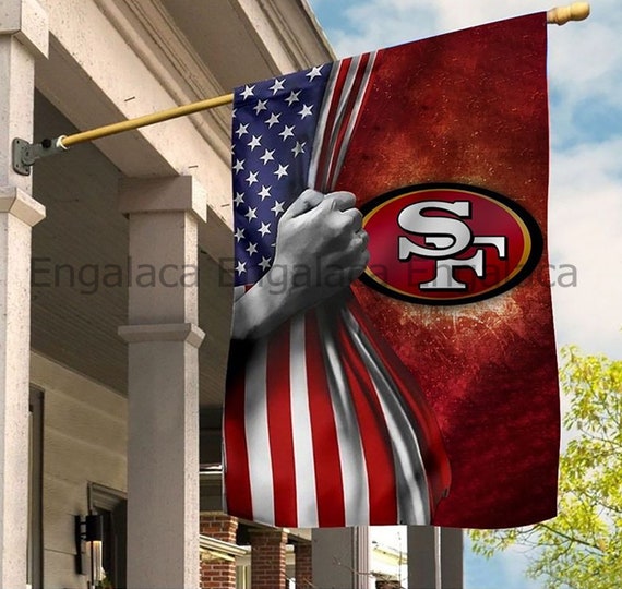 San Francisco 49ers Flag San Francisco 49ers Lawn Sign San | Etsy