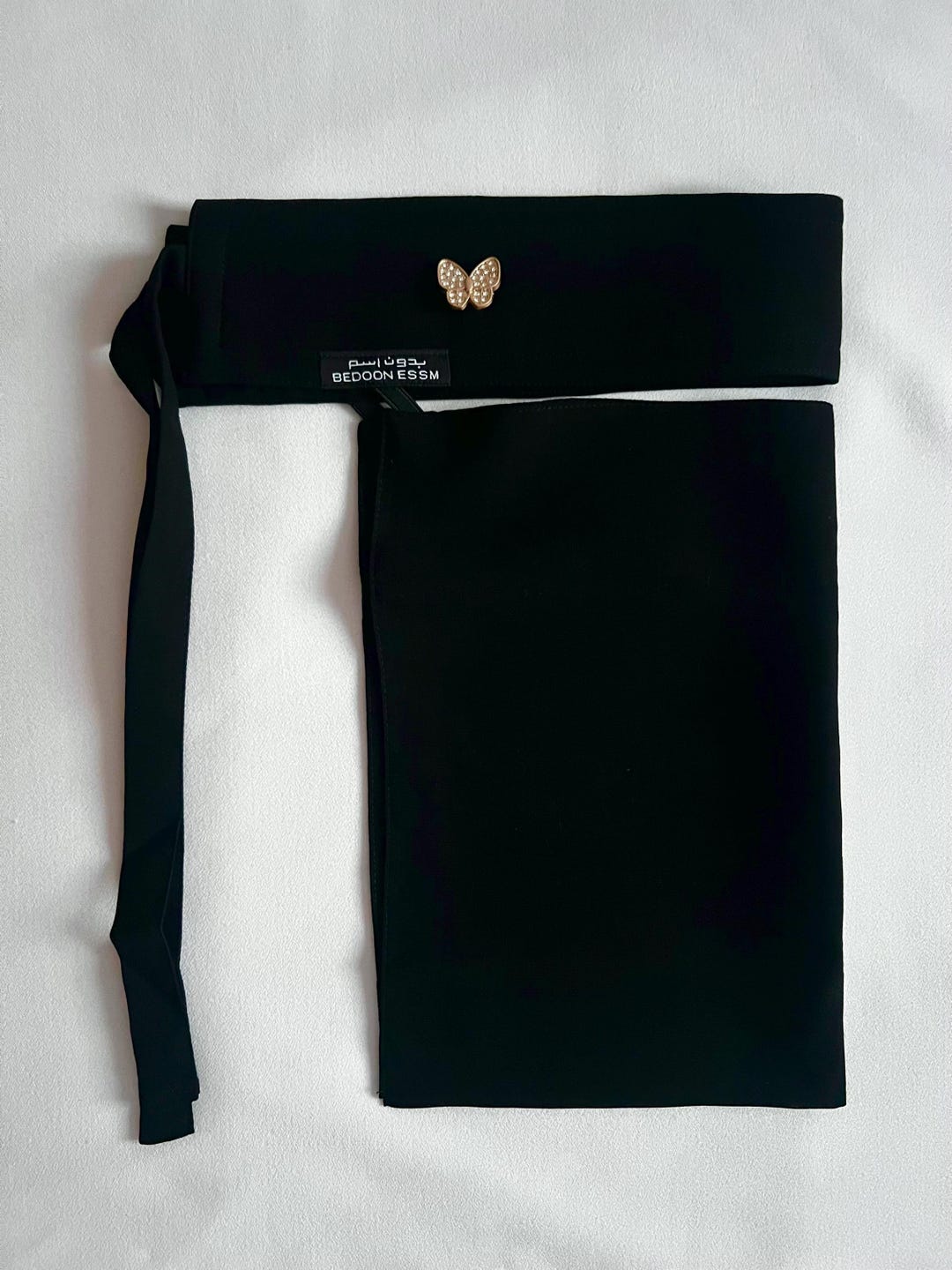 Saudi Niqab With Gold Small Butterfly Design - Etsy