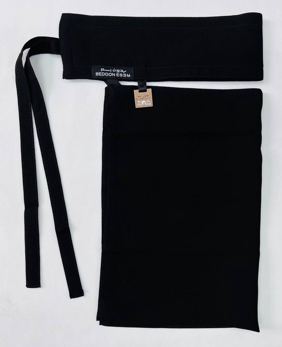 Saudi Niqab With Square Gold Charm - Etsy