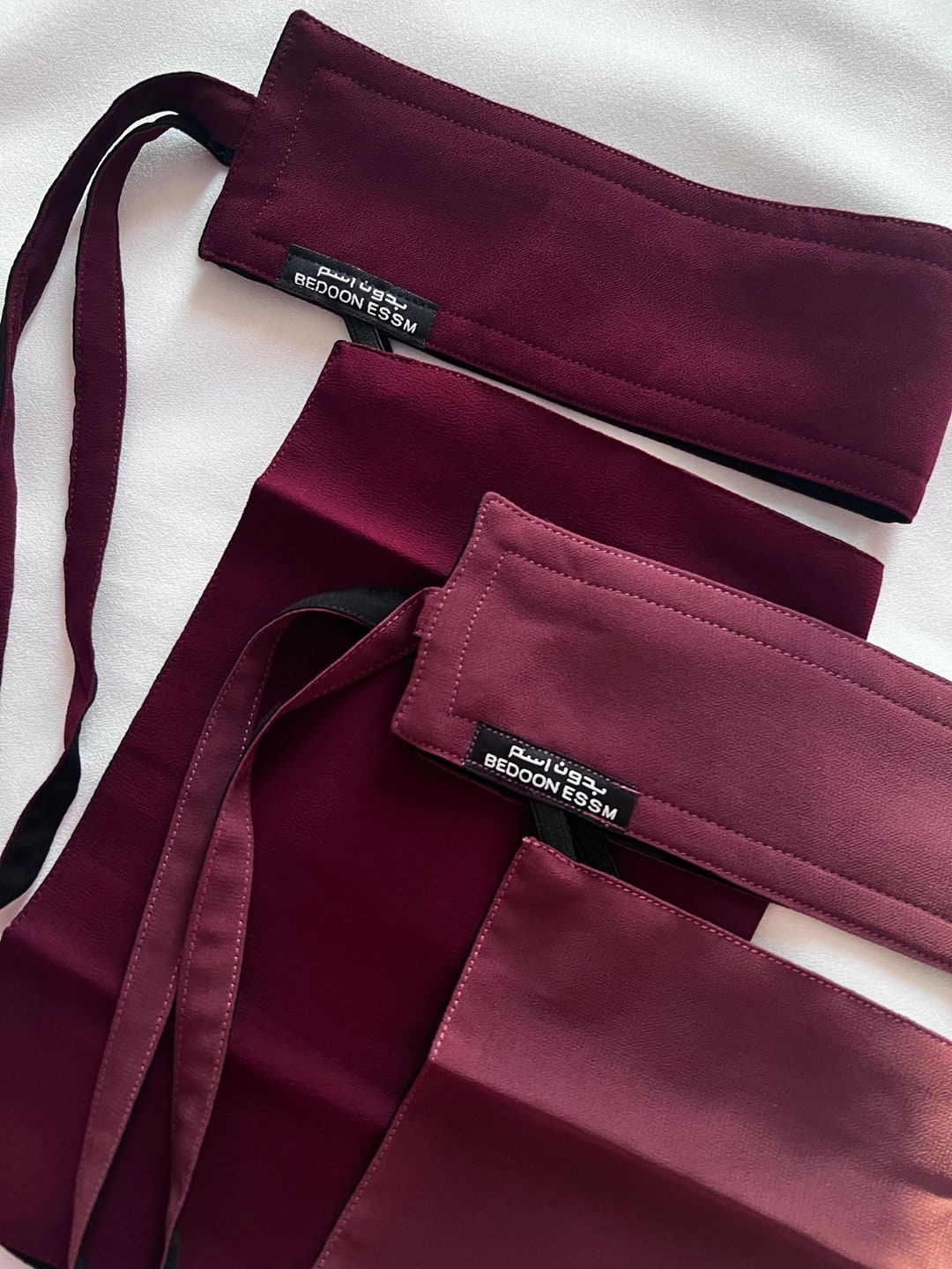 Saudi Style Short Reversible Niqab - Etsy UK