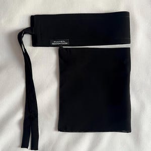 Saudi Style Short Black Niqab Classic - Etsy