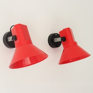 1of2 Rare Vintage I Guzzini Red Wall/ceiling Lamp - Etsy