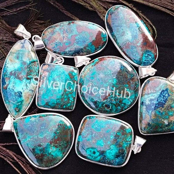 Azurite Pendant - Etsy