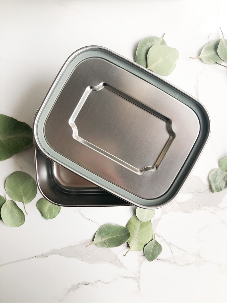 Stainless Steel Storage Box Set 3 Containers : Food Storage - Etsy