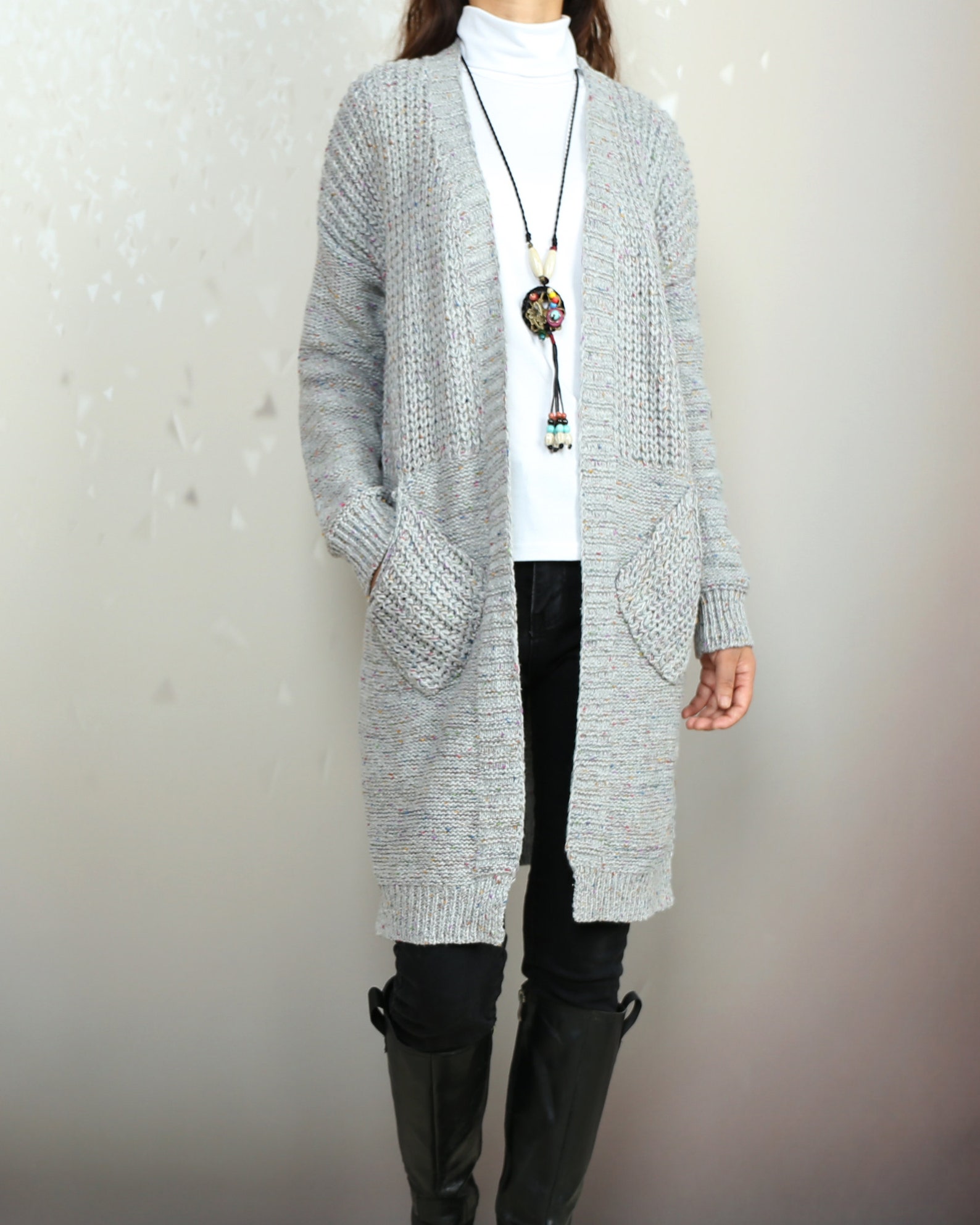 Oversized Sweater Dresscardigan Women Knit Jacket Oversized - Etsy