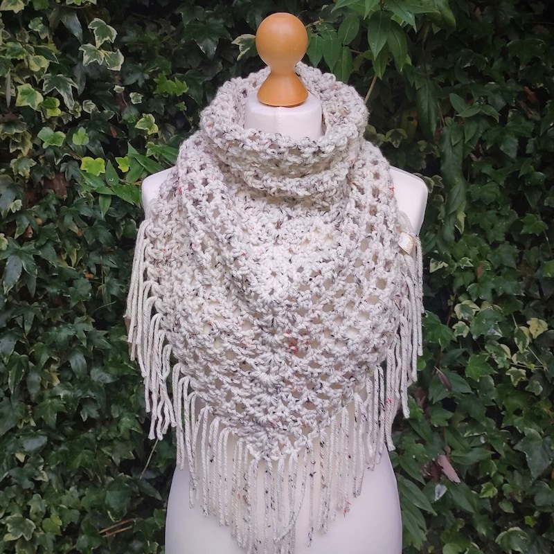 Bulky Triangle Cowl - Etsy