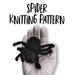 Itty Bitty Spider Knitting Pattern - Beginner Friendly - Halloween ...