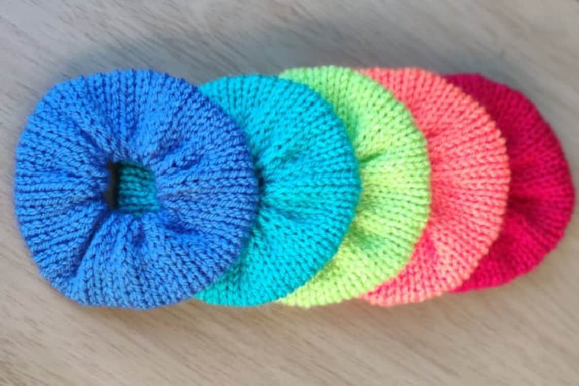 Addi King Scrunchies Pattern Prym Sentro Loom Knitting - Etsy