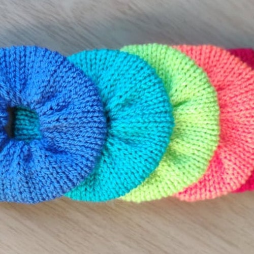 Addi King Scrunchies Pattern Prym Sentro Loom Knitting - Etsy