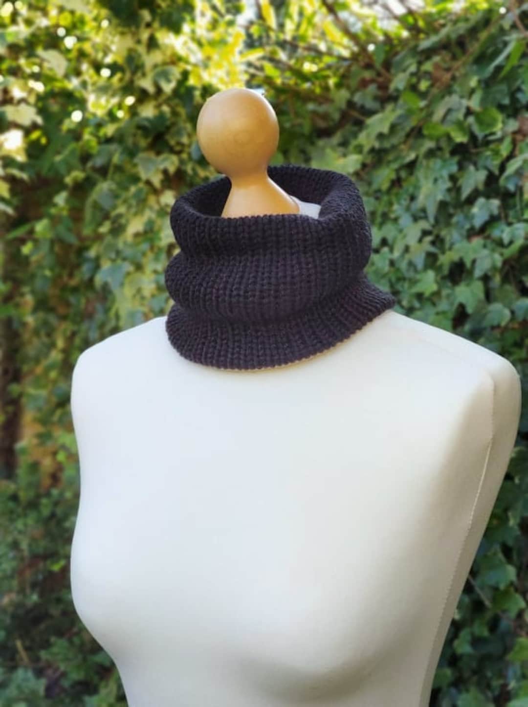 Addi Collar Scarf Cowl Pattern - Sentro / Prym / Knit Quick/ Addi King ...