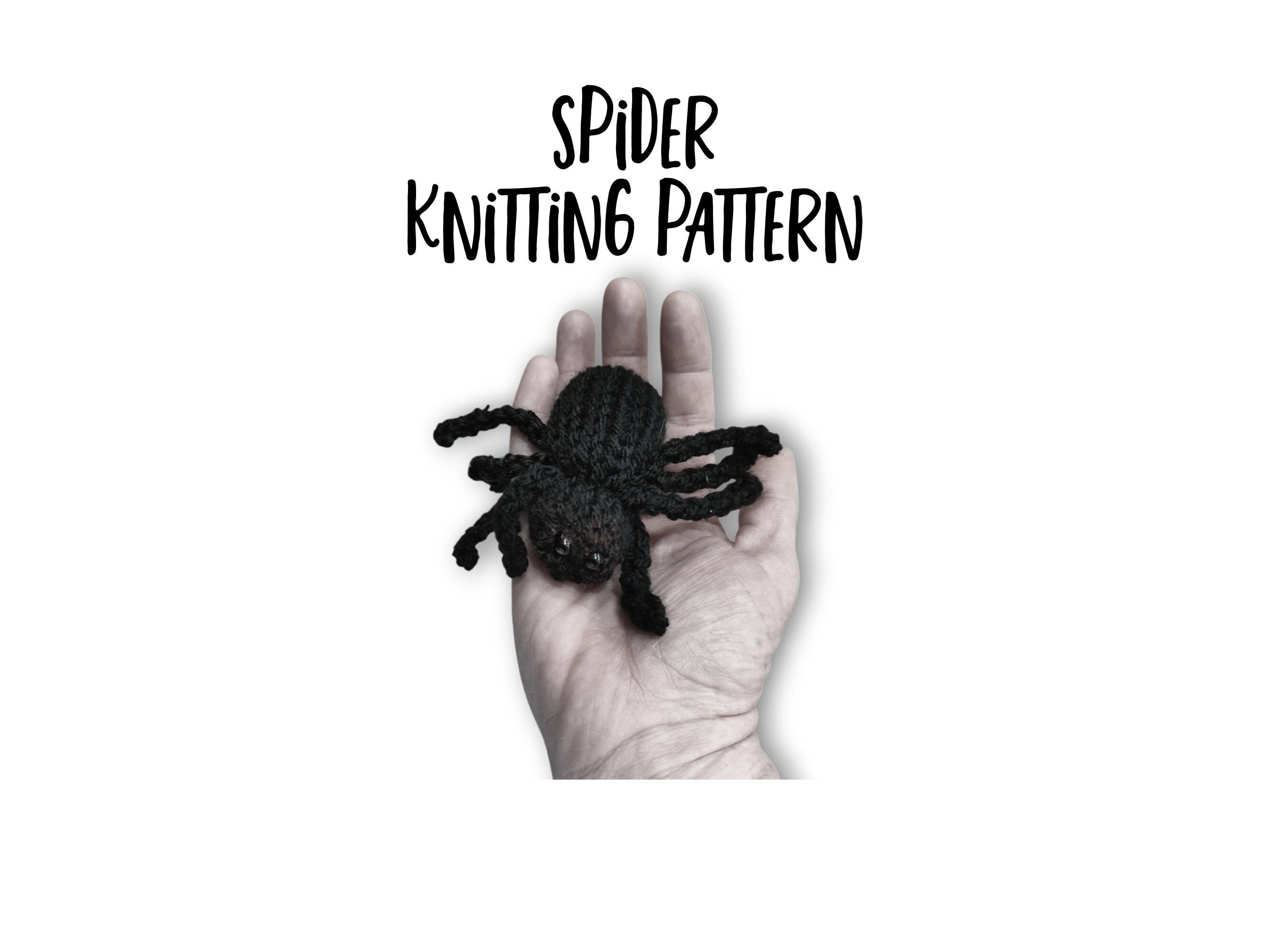 Itty Bitty Spider Knitting Pattern - Beginner Friendly - Halloween ...