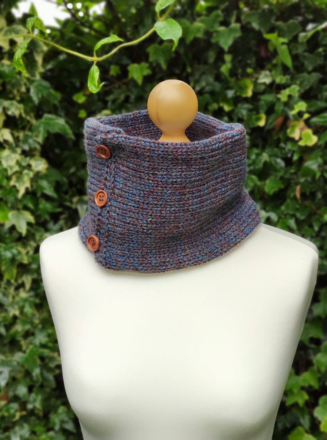 Unisex Addi King Cowl Pattern / Addi Neck Warmer Pattern - Addi King ...