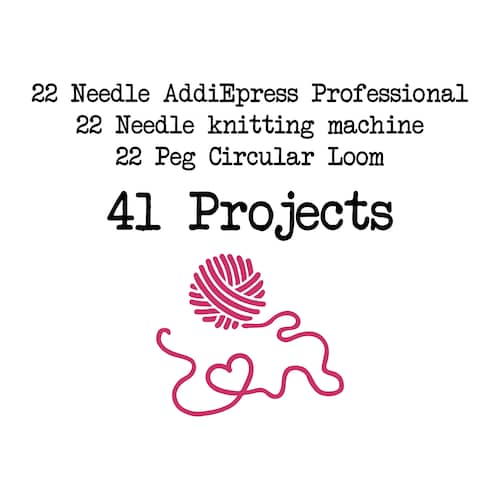 Knitting Pattern Addi Express Sentro 22 Needle Knitting - Etsy