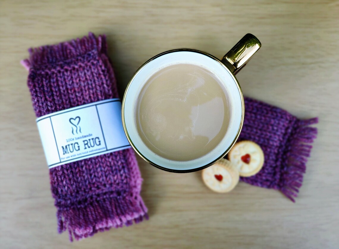 MUG RUG Tag Wrap Label for Crochet Knitting - Printable Label ...