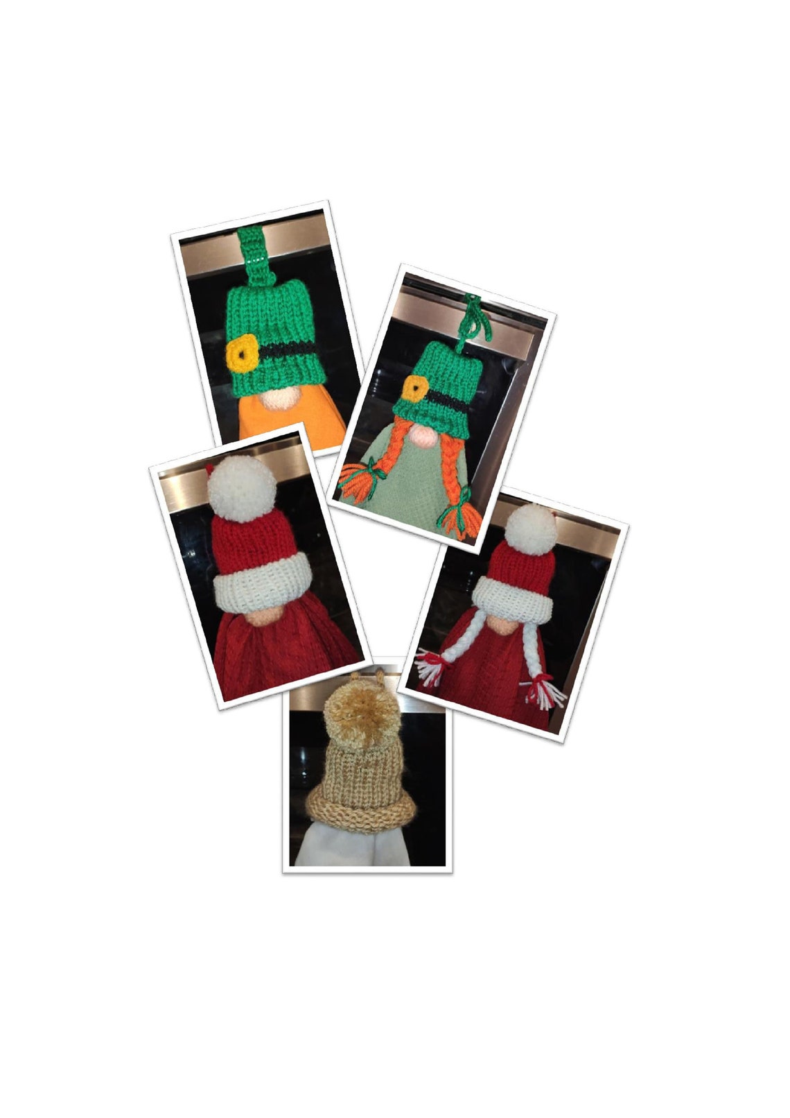 Gnome Hat & Pom Pom Hat Addi Express Professional Knitting Pattern ...
