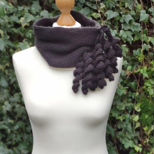 ADDI CURLY CUE Scarf / Cowl Pattern - Neck Warmer - Cowl - Addi King ...