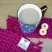 MUG RUG Tag Wrap Label for Crochet Knitting - Printable Label ...