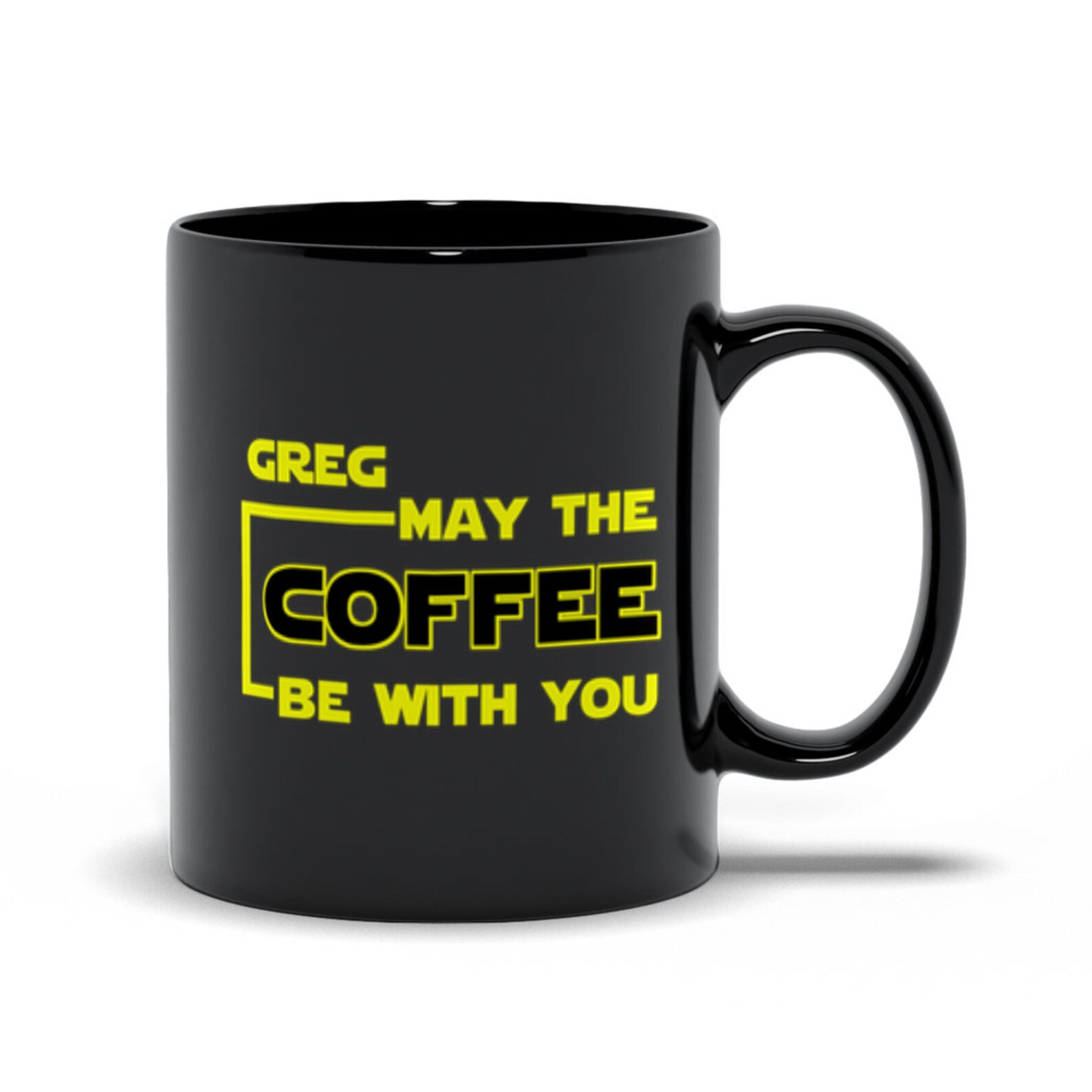 Personnalisé May the Coffee be with you Funny Coffee Mug | Etsy