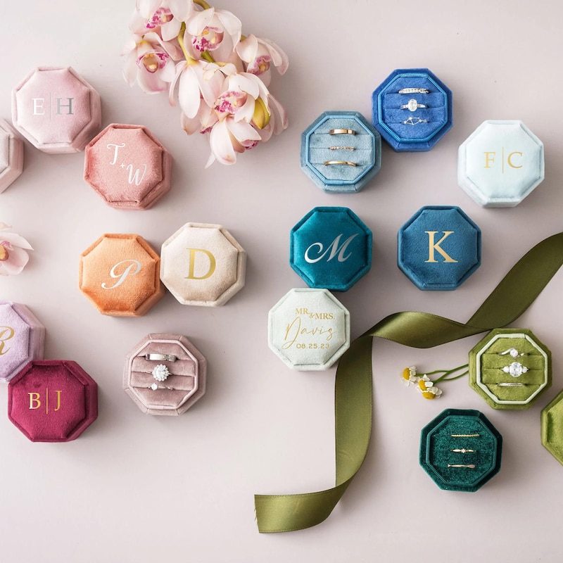 Custom Ring Case 3 Bands - Etsy