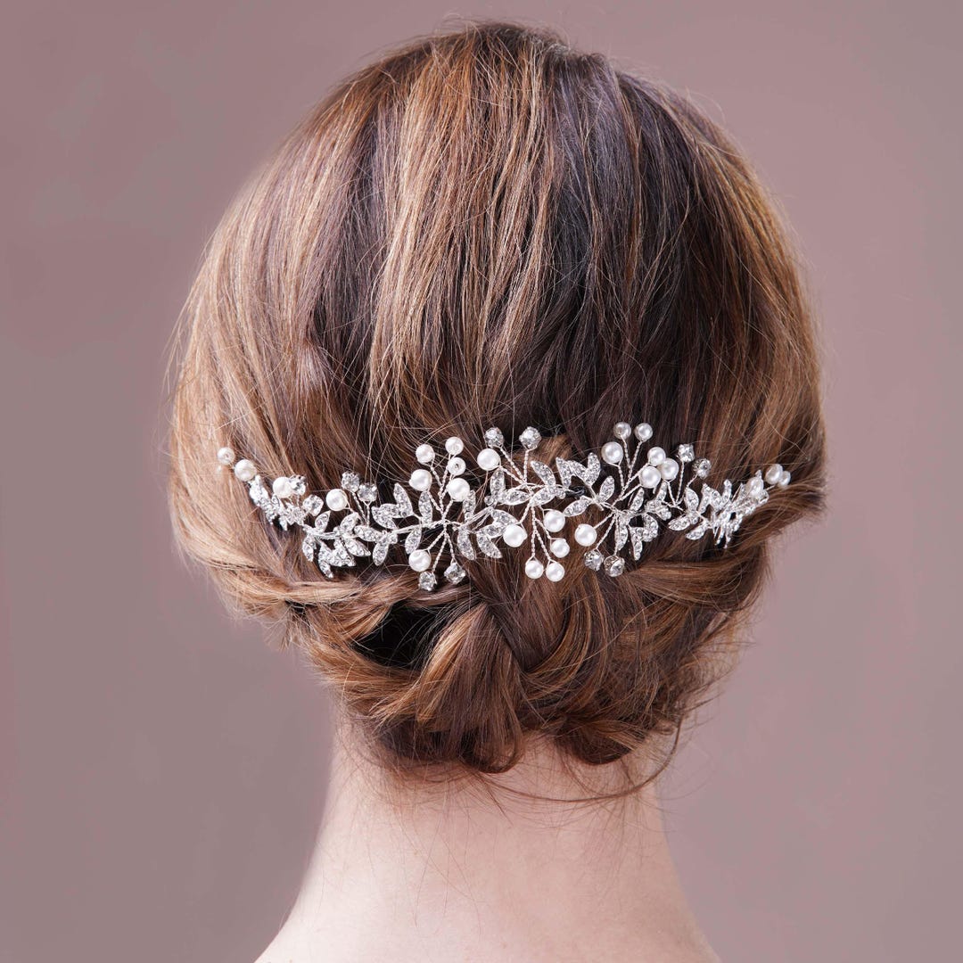 Bridal Hair Accessories , Wedding Hair Vines for Bride , Bridesmaid ...